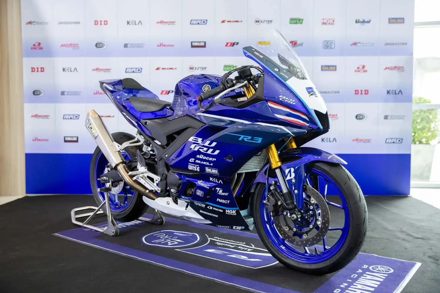 R&G to sponsor the 2025 Yamaha Thailand Racing Team & R3 BLU CRU Asia-Pacific Championship